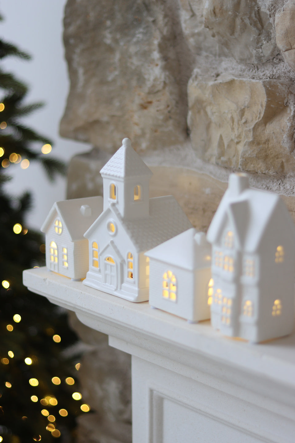Ceramic Church - LED | Pretty Little Home