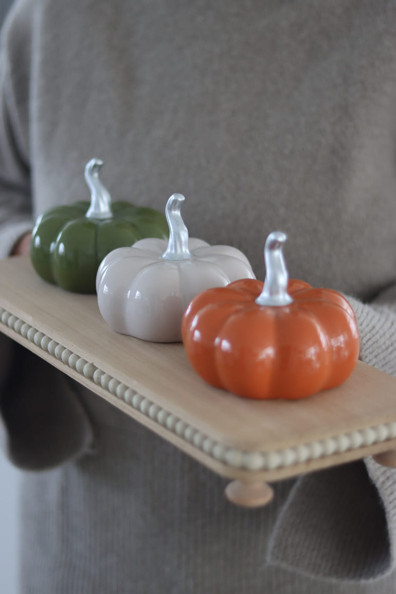 Ceramic Pumpkins | Pretty Little Home