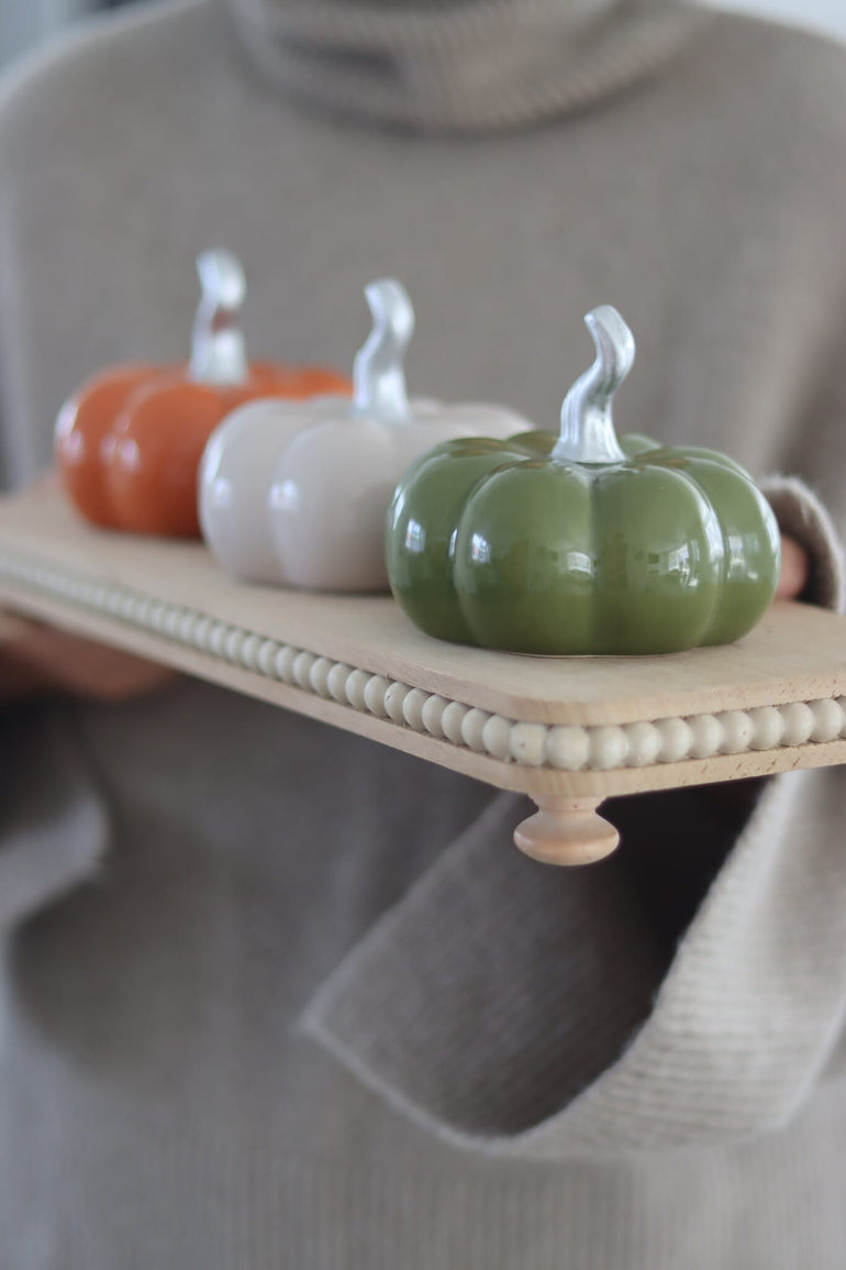 Ceramic Pumpkins | Pretty Little Home