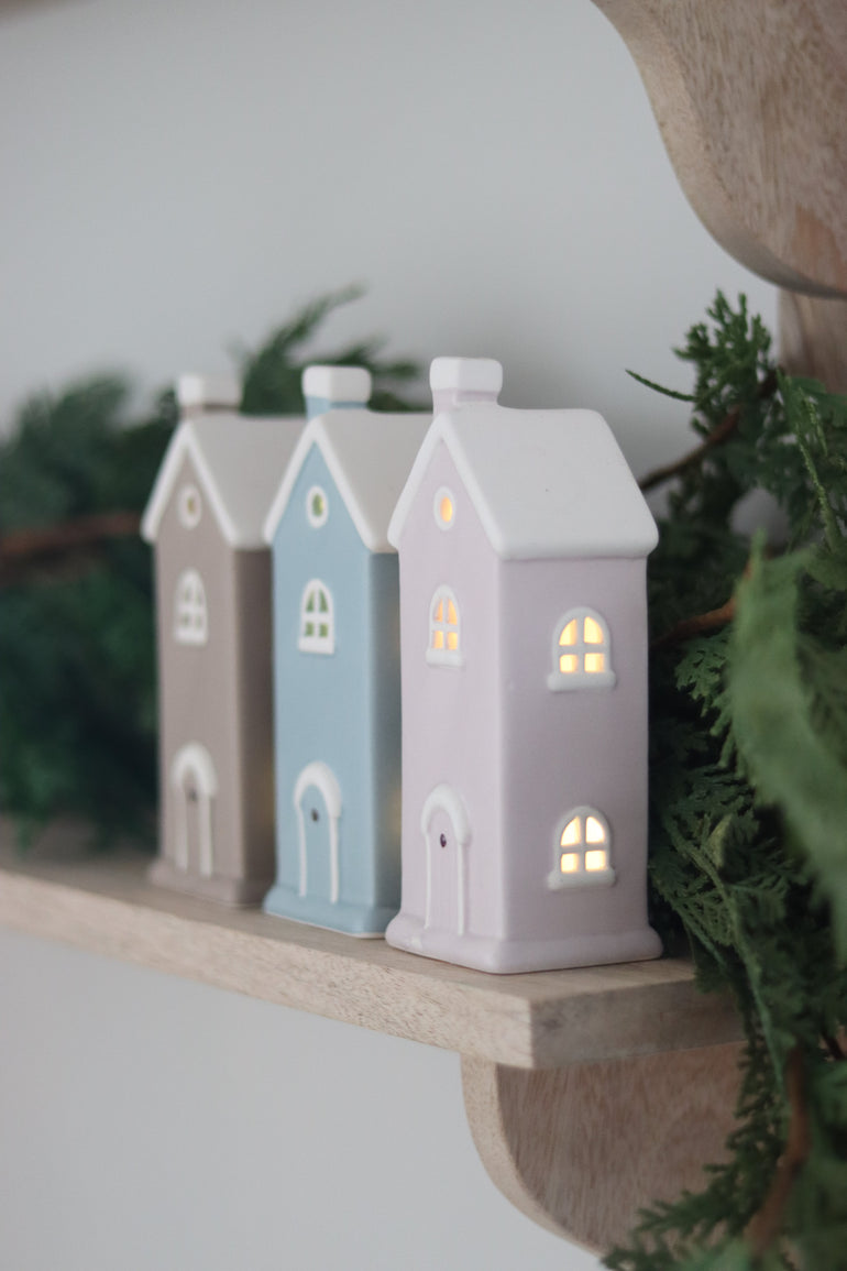 Ceramic Houses | LED | Pretty Little Home