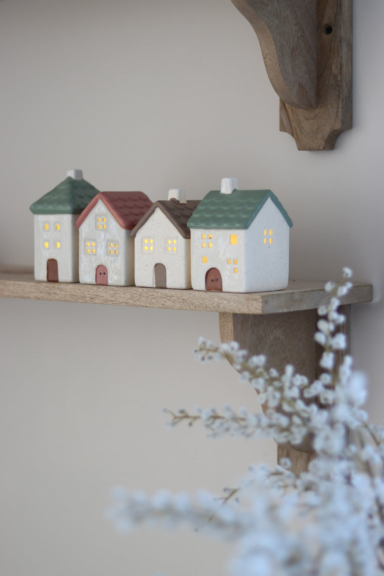 Ceramic Houses | LED | Pretty Little Home