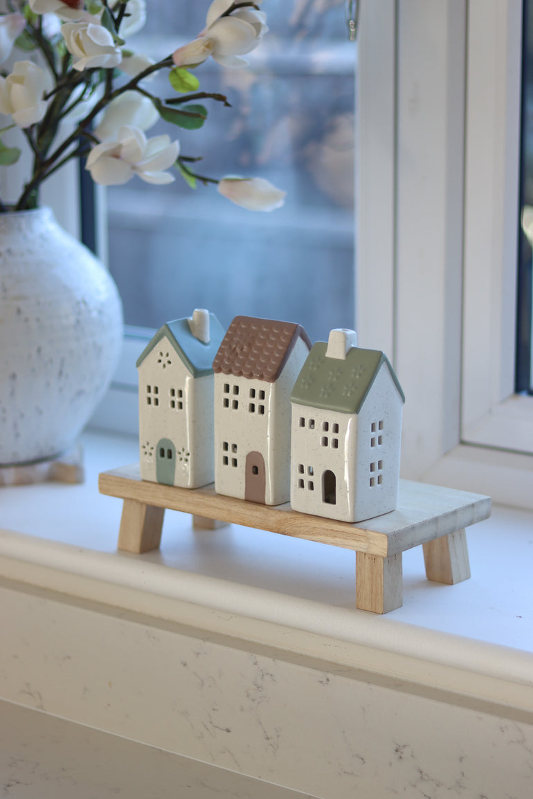Ceramic Houses | LED | Pretty Little Home
